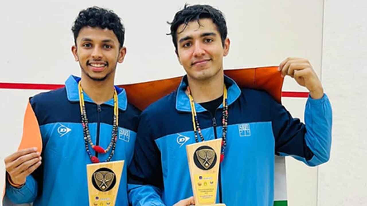 Abhay-Velavan bag their third successive Asian Doubles Squash title