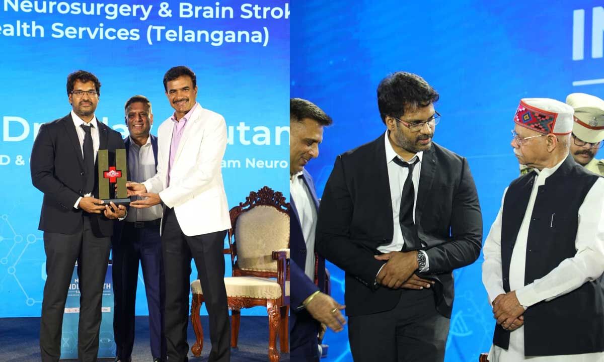 Dr Uday Goutam Honoured for Excellence in Neurosurgery and Brain Stroke ...