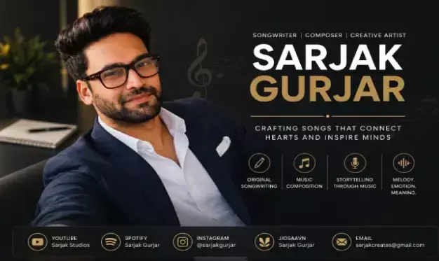 Sarjak Gurjar: Ek Creative Safar Jo Music Aur Storytelling Ko Jodta Hai