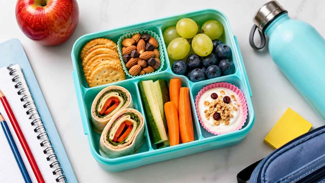 Simple, no-cook ideas for school lunches on busy mornings