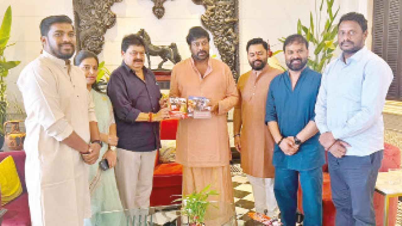 Modi@12 outreach: BJP chief meets Chiranjeevi, highlights govt achievements