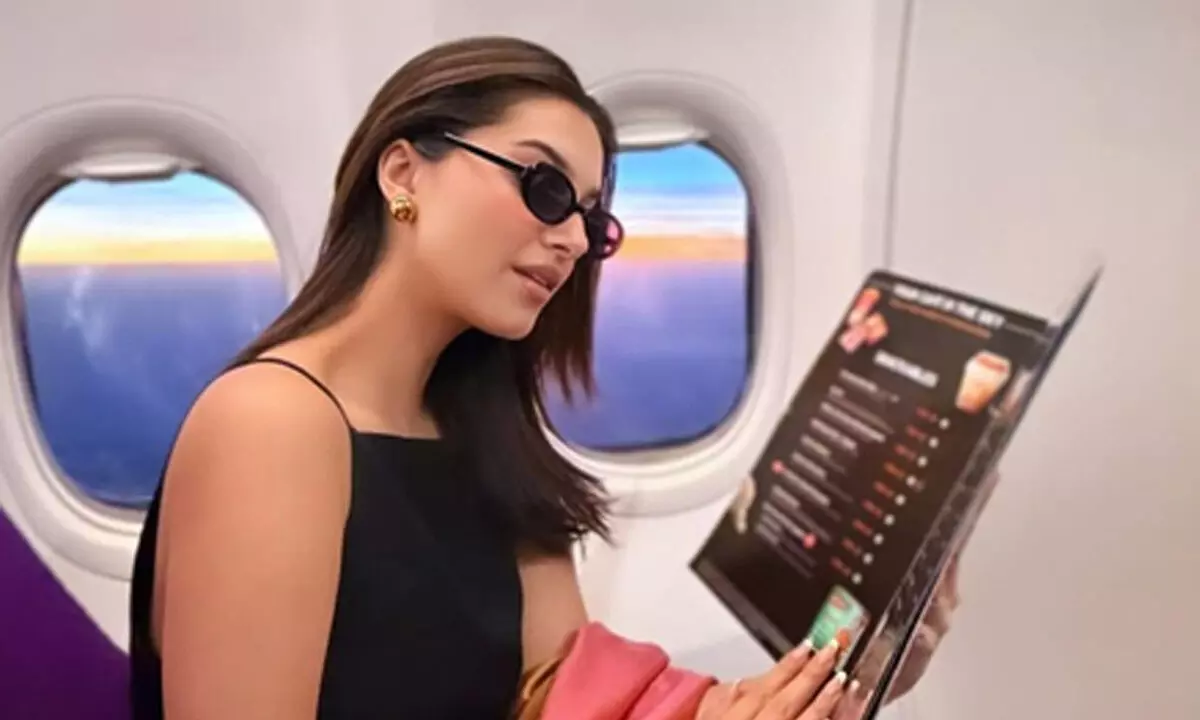 Tara Sutaria embraces her Parsi side, searches for egg on in-flight ...