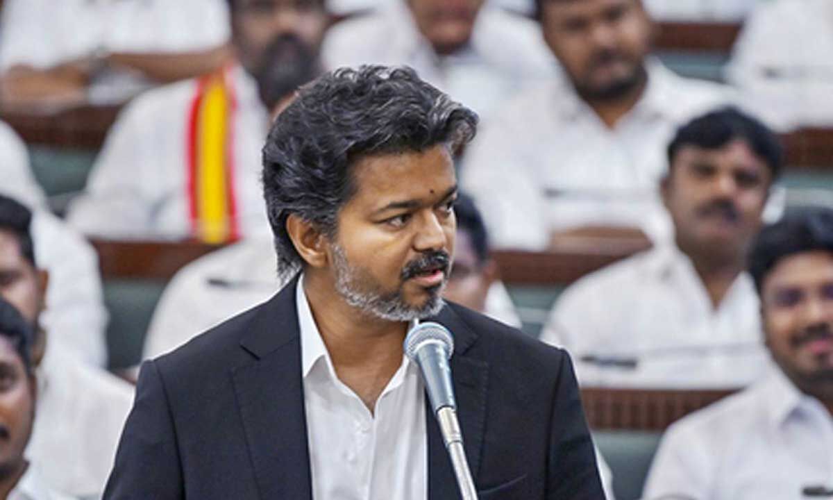 Vijay hits back at DMK, defends governance and social justice record