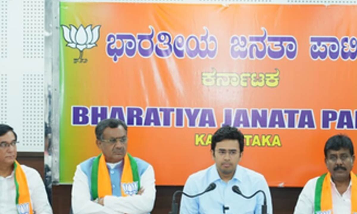 BJP MP Tejasvi Surya demands white paper on Bengaluru road repair ...