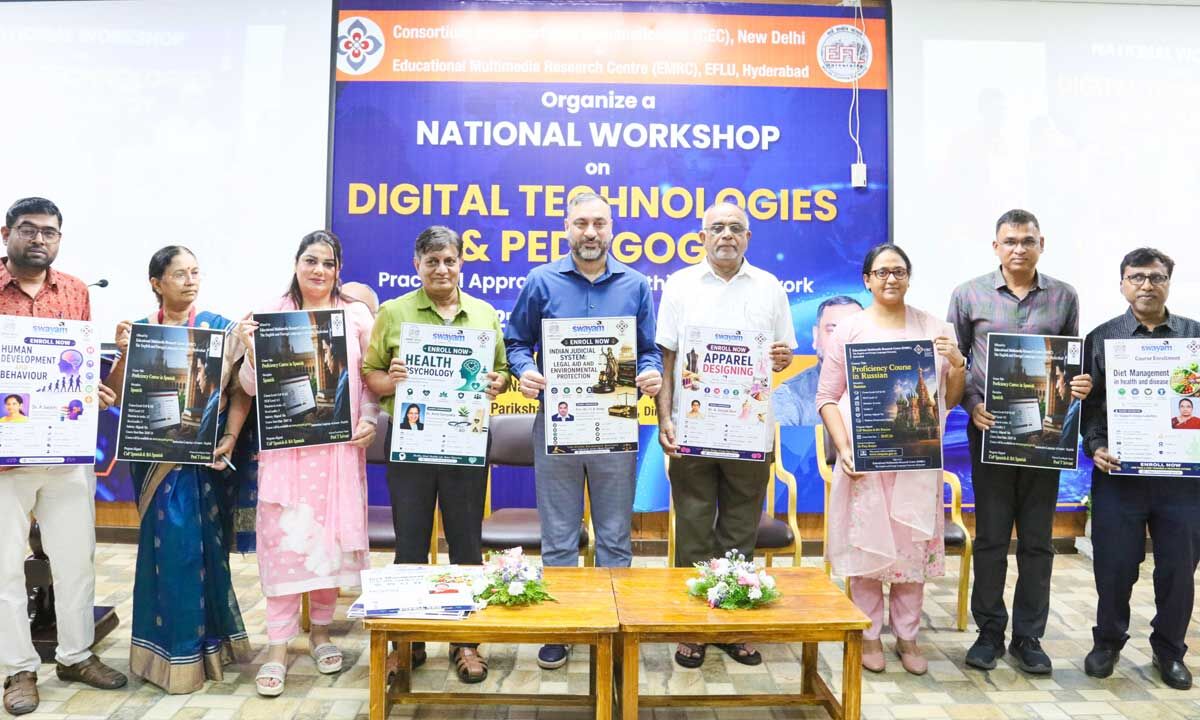 EMRC-EFLU Launches Posters for Ten MOOCs