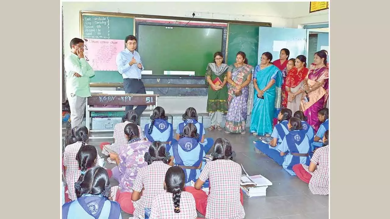 Nirmal Collector calls for skill-focused learning in government schools