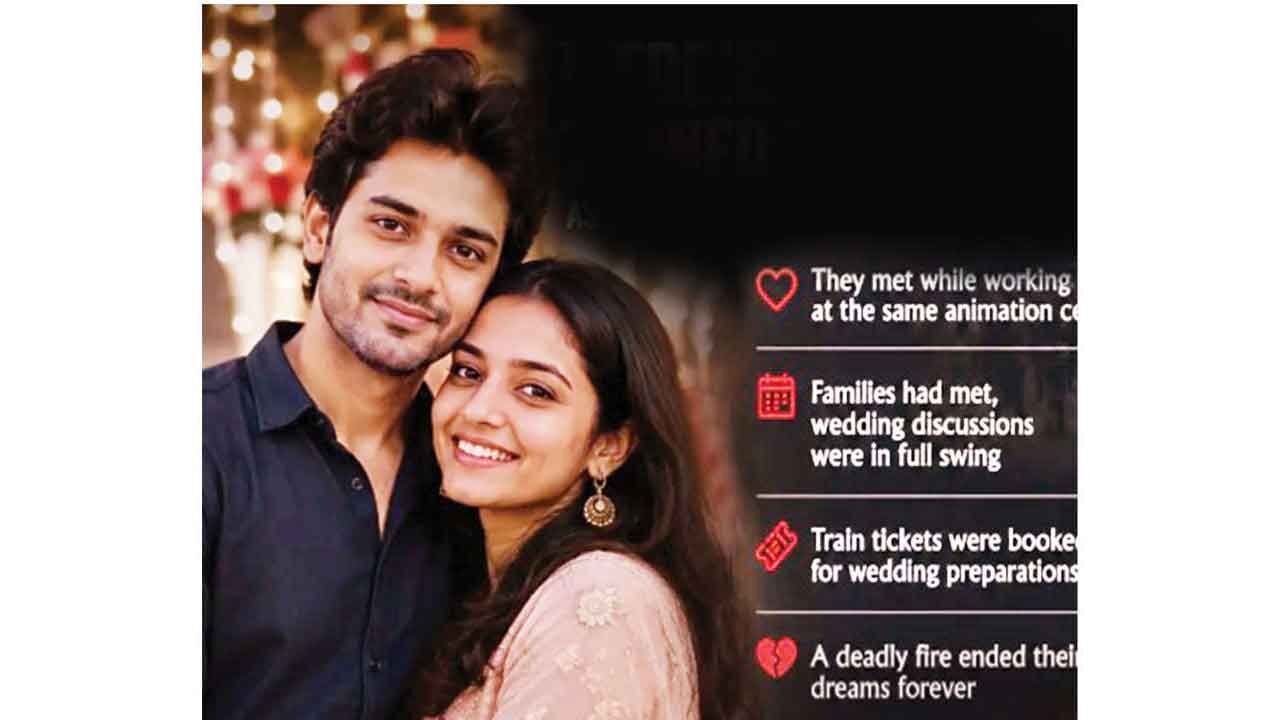 Wedding preps turn fatal as Lko fire kills engaged couple