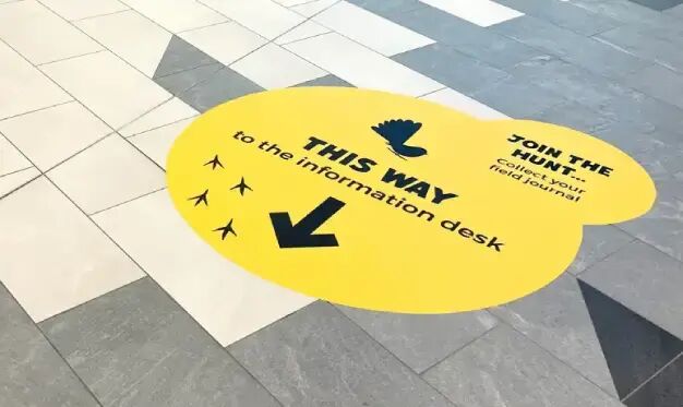 Temporary Floor Graphic Film vs. Durable Film: Choosing Custom Floor ...